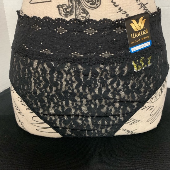 Wacoal | Intimates & Sleepwear | Wacoal Black Halo Lace High Cut Brief ...